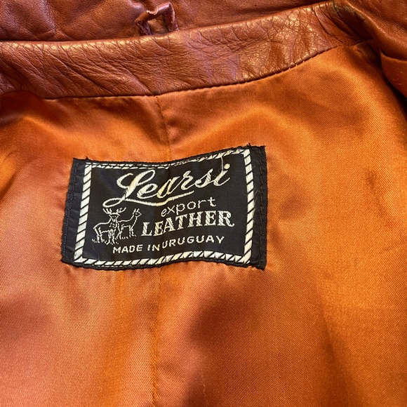 LEARSI | Jackets & Coats | Vintage 7s Learsi Leather Jacket | Poshmark